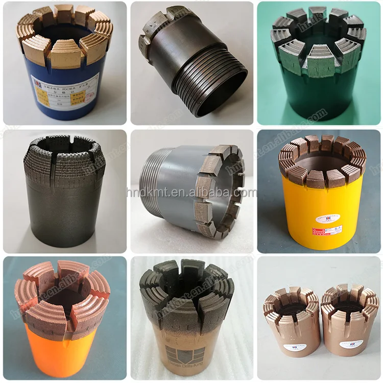 AQ BQ HQ PQ NQ Diamond Core Bit - Efficient Impregnated Diamond Drill ...