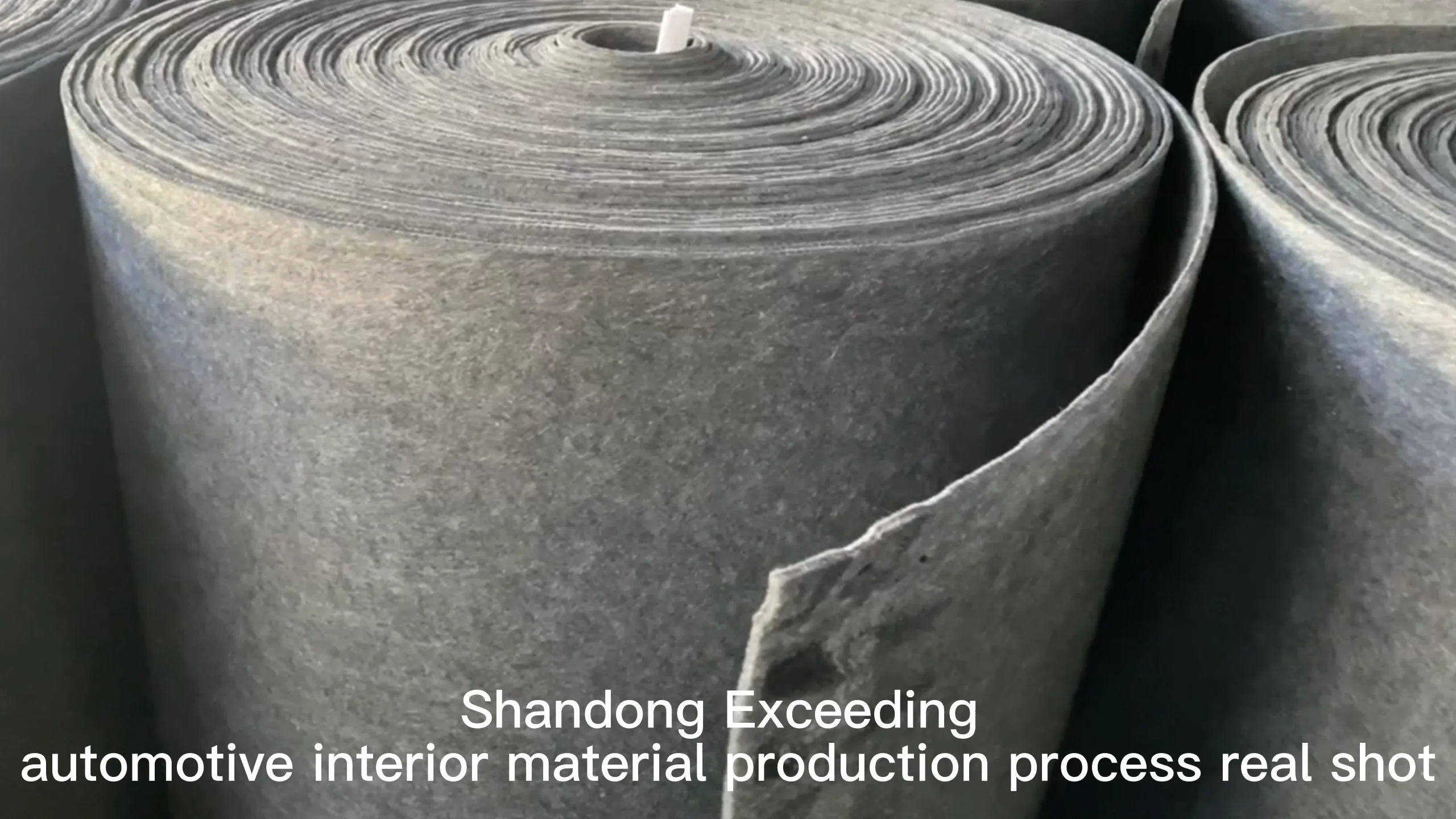 Needlepunch Felt Polyester Thermoforming Fabric Material For Car Wheel ...