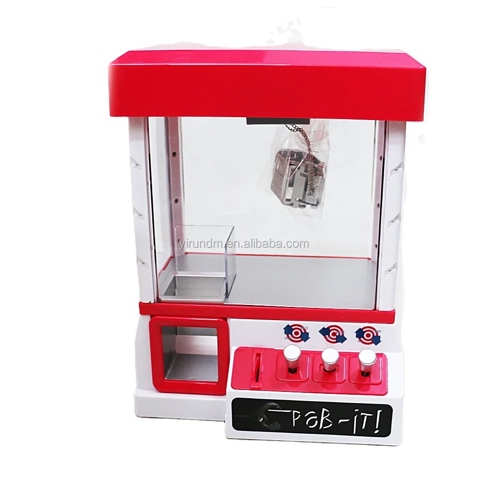 Mini Coin-Operated Crane Machine Toy Children's Game Console & Console ...
