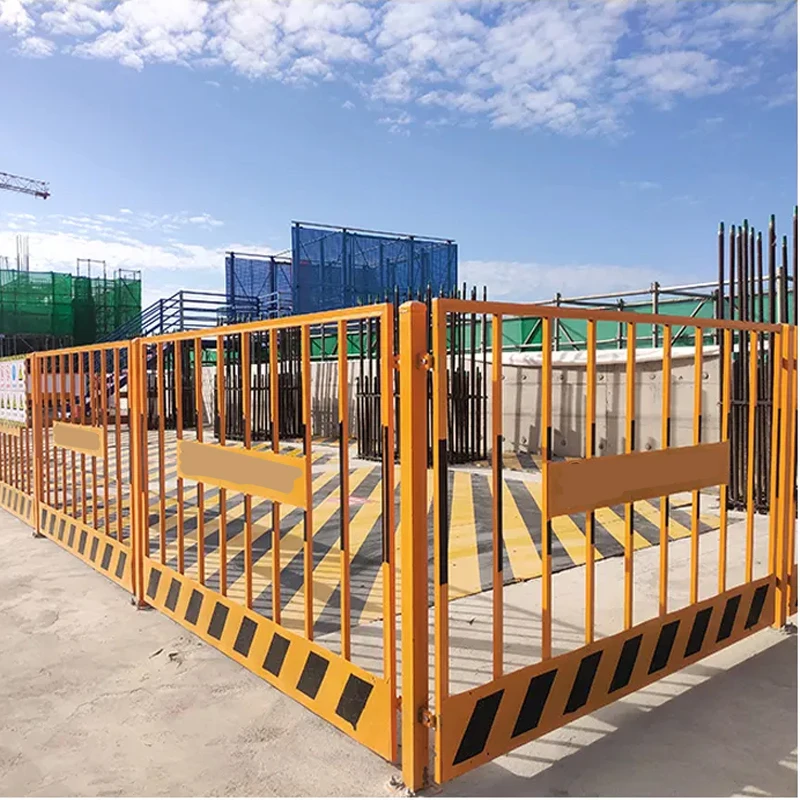 Temporary Portable Road Steel Fence Construction Site Isolation Traffic ...