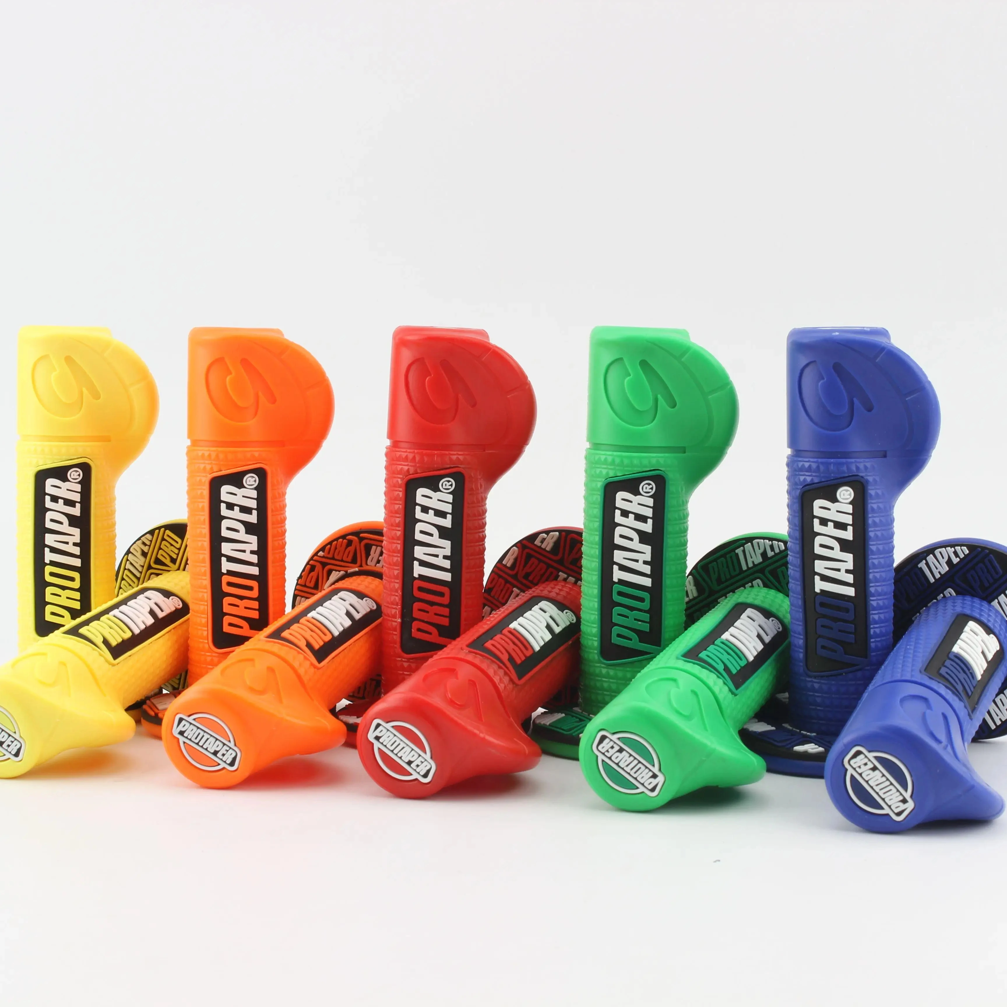 Motorcycle Protaper Grips Handlebar 5 Colors Handle Grips Dirt Bike ...