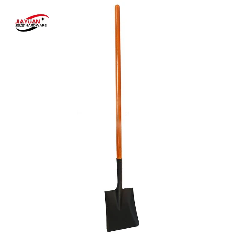 Hot Sales High Quality Types Of Spade Square Nose Shovel With Holes ...