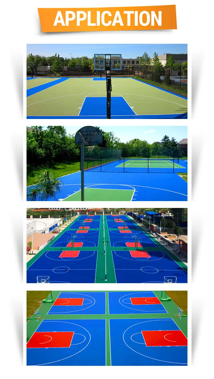 Fu Xuan Outdoor Sport Floor - Durable, Anti-Slip, Eco-friendly