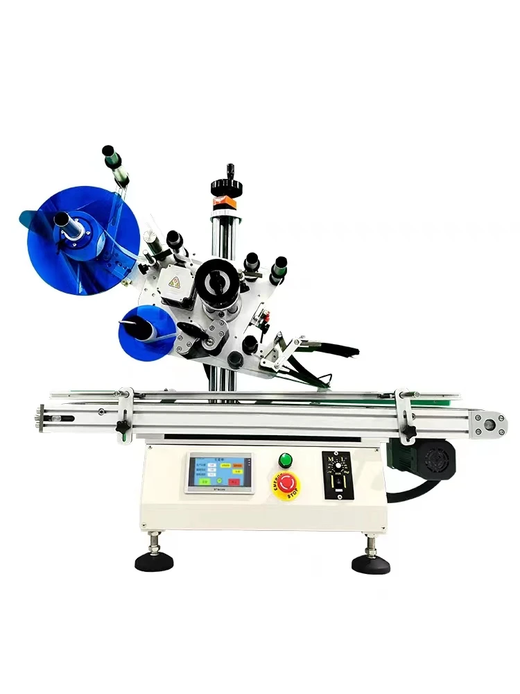 Flat Mini Label Sticker Machine For Pouch Flat Side Label Machine ...