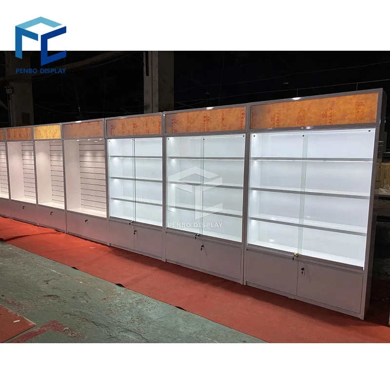 Factory Direct Sale Mobile Phone Shop Decoration Glass Showcase Mobile ...