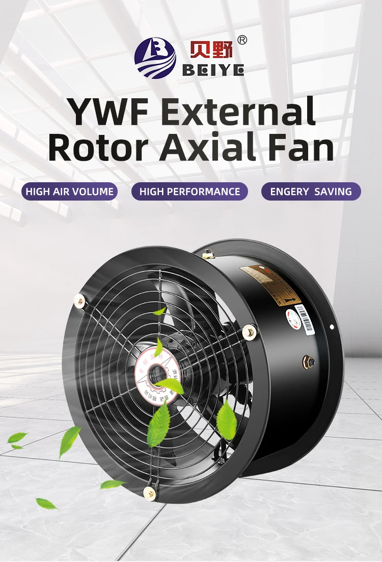 Wholesale External Rotor Motor Exhaust Large High Power 400mm Axial Ac Fan, Industrial Fan ...