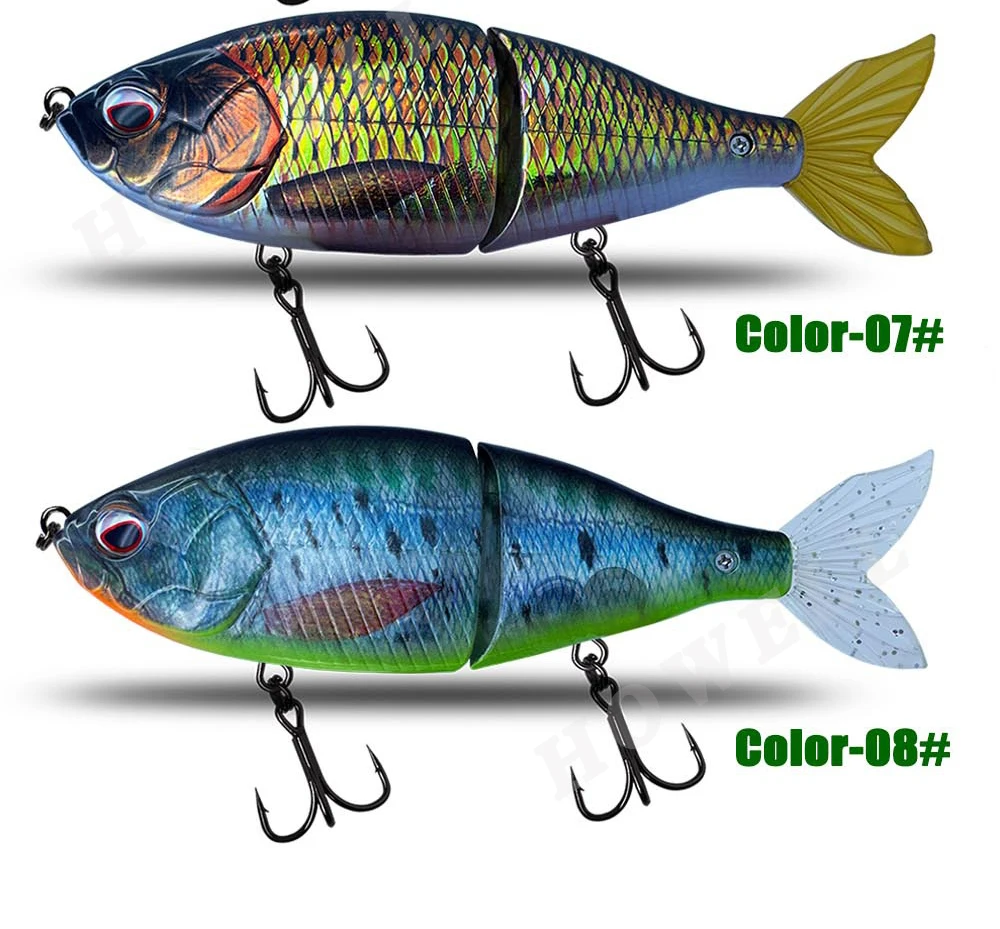 Factory Price 145mm 57g Swimbait 2 Segments Swimbait Glide Bait ...