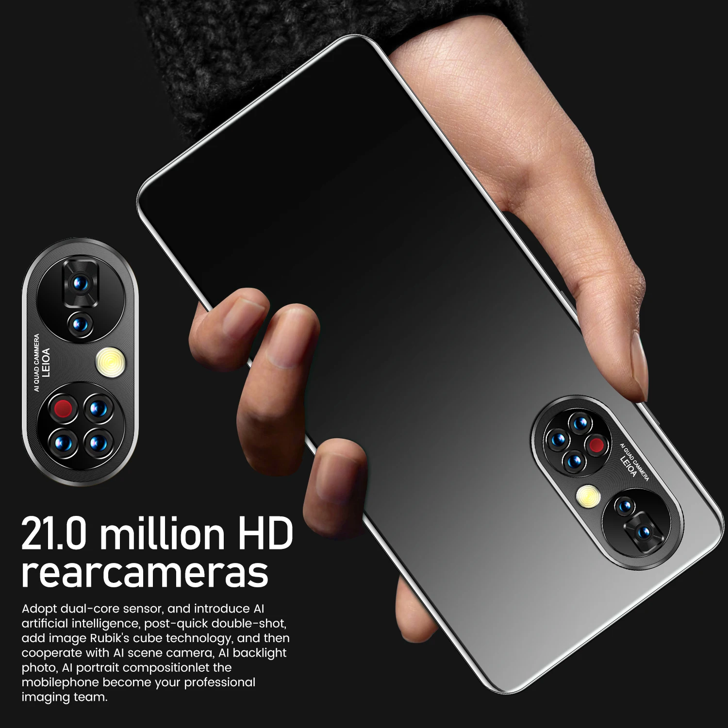 2022 Original Global Version Smartphone For P50 Pro 5.3 Inch Large ...