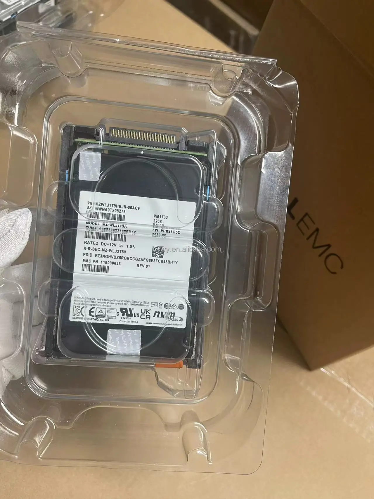 Dell EMC Powerstore Nvme 3.84T SSD - High Performance Storage