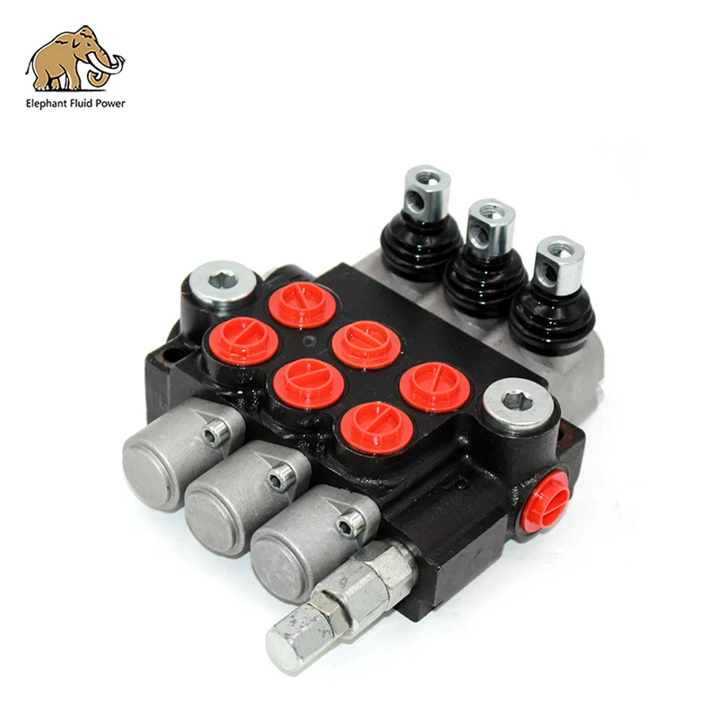 40LPM Hydraulic Directional Monoblock Control Valve for Heavy Machinery