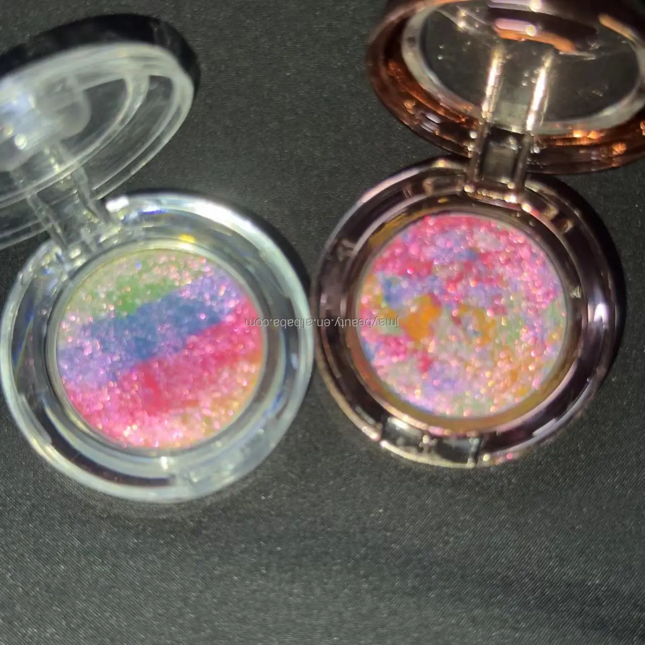 Hot Color 2024 Chameleon Glitter Eyeshadows Palette Face Body Single ...