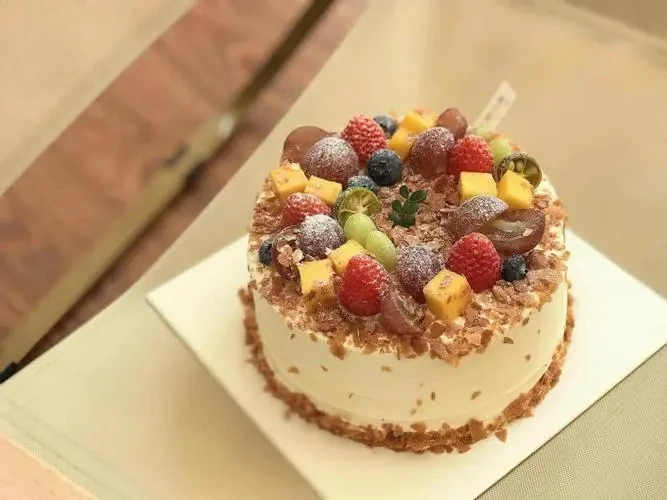 Round Cake Mix Sprinkles Decorations Making Electronic Machine For ...