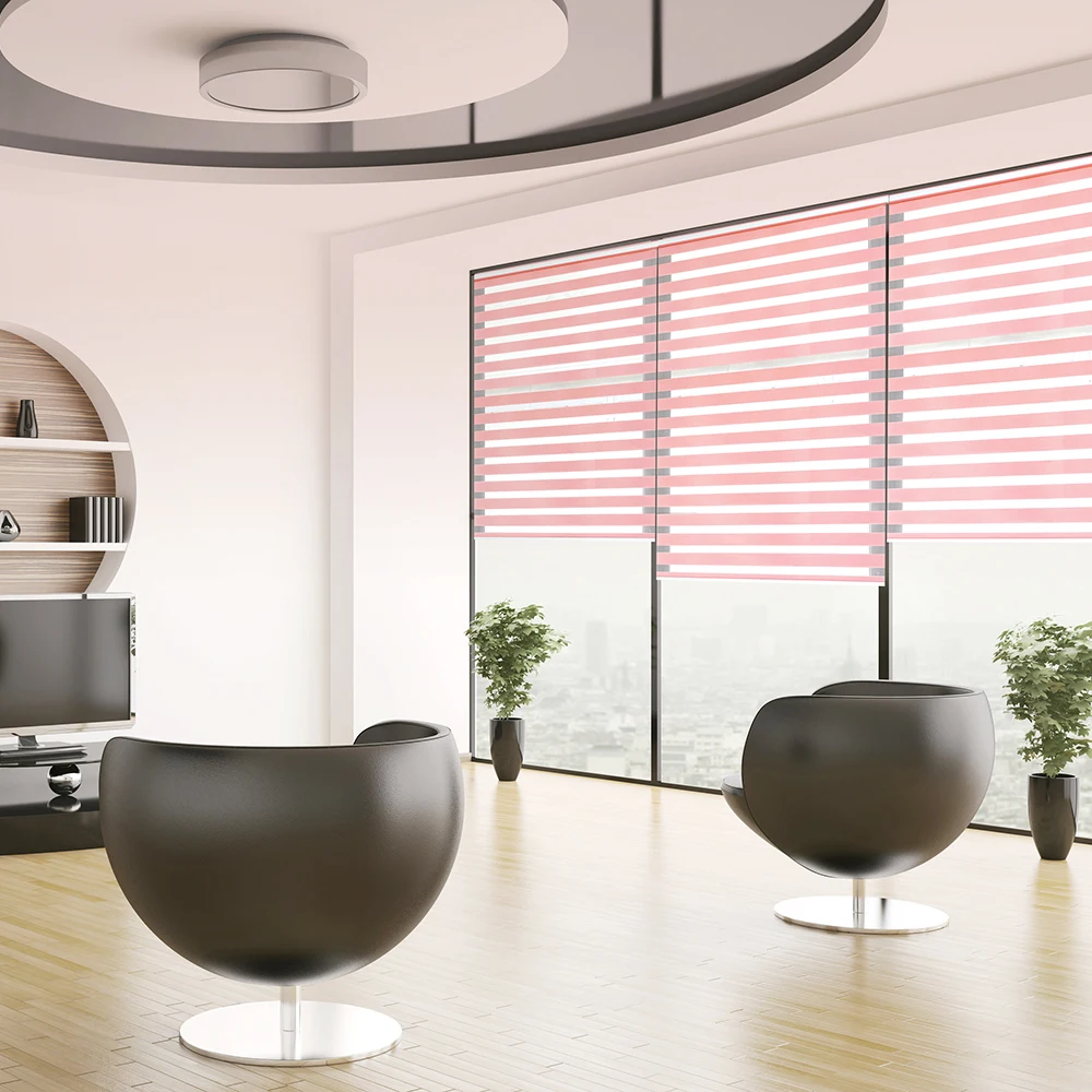 Living Room Smart Roller Blind Removable Blinds Semi Blackout High ...