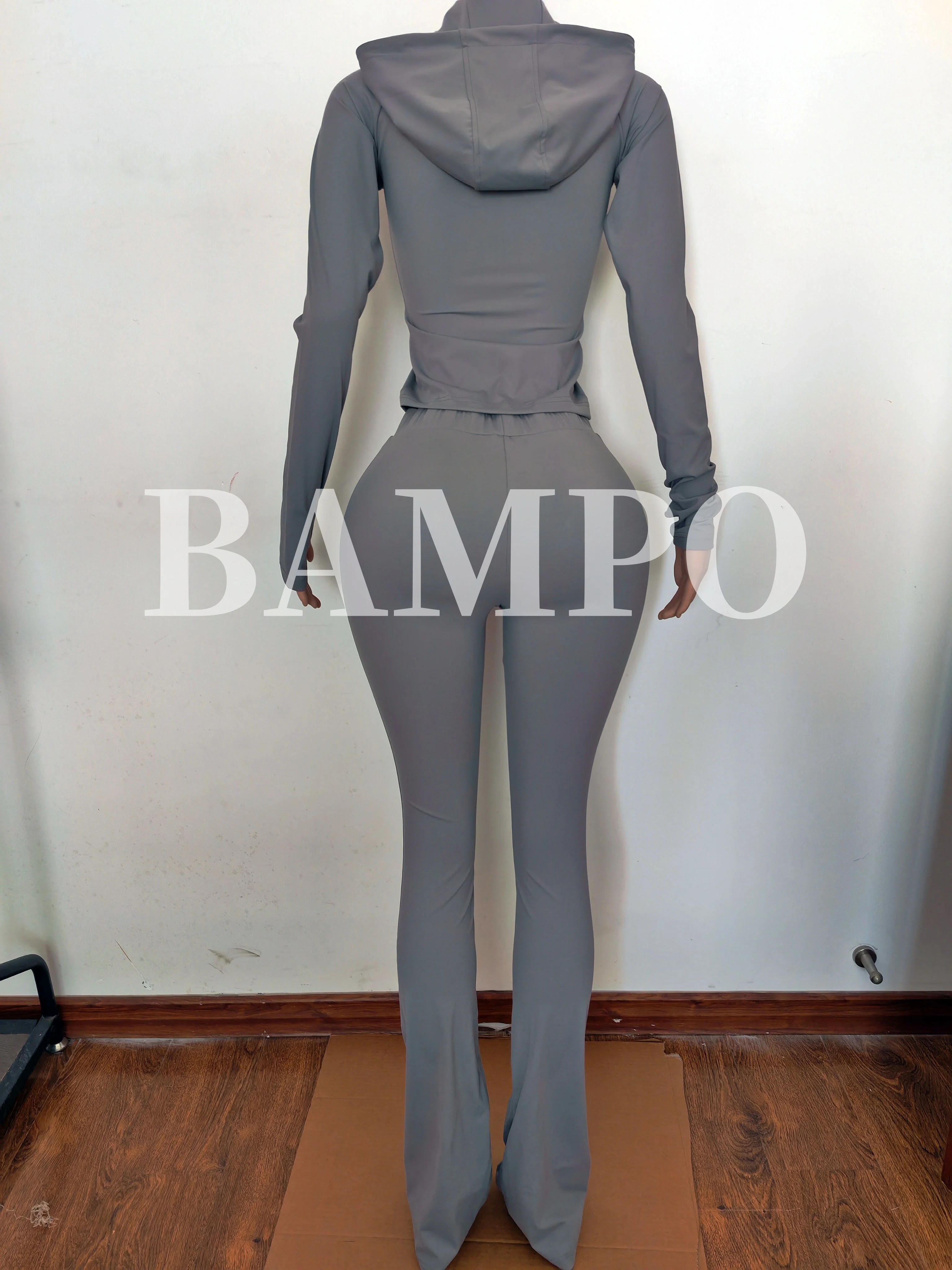 Custom Logo Body Basics Hoodie Outfits for Women