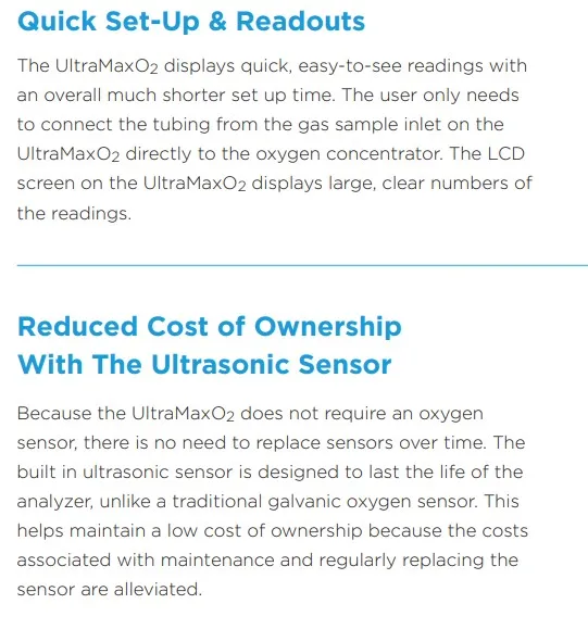O2 Sensor Oxygen Analyzer - Precision for Service Technicians
