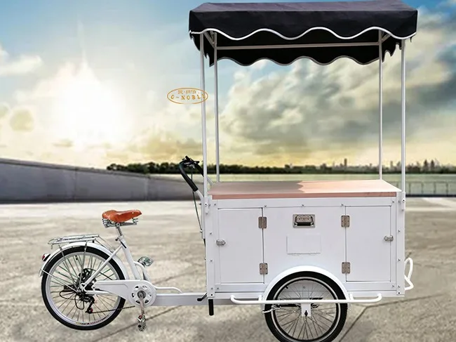Fast Food Bicycle/coffee Vending Cart/coffee Bike - Buy Fast Food ...