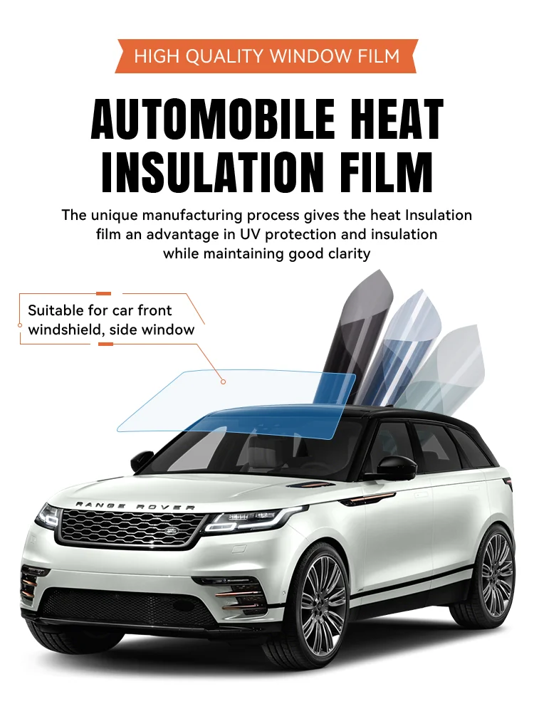 Sun Heat Control Nano Ceramic Solar Car Window Tint Film UV Protection ...