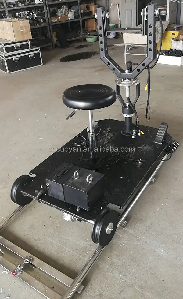 Full Kit Motorized Camera Track Dolly With Inverted Motorized Pan Tilt ...