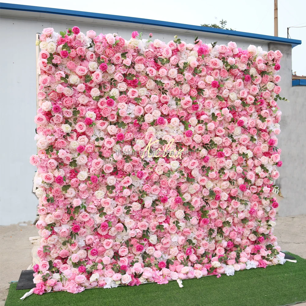Wholesale Wedding 5d Blue Flower Wall - KELUN Decorative Panel