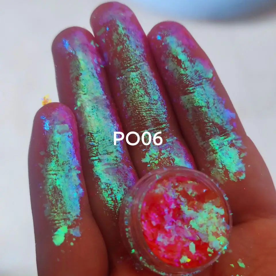 Irregular Sparkle Multichrome Intense Color Shift Pigment Eye Shadow ...
