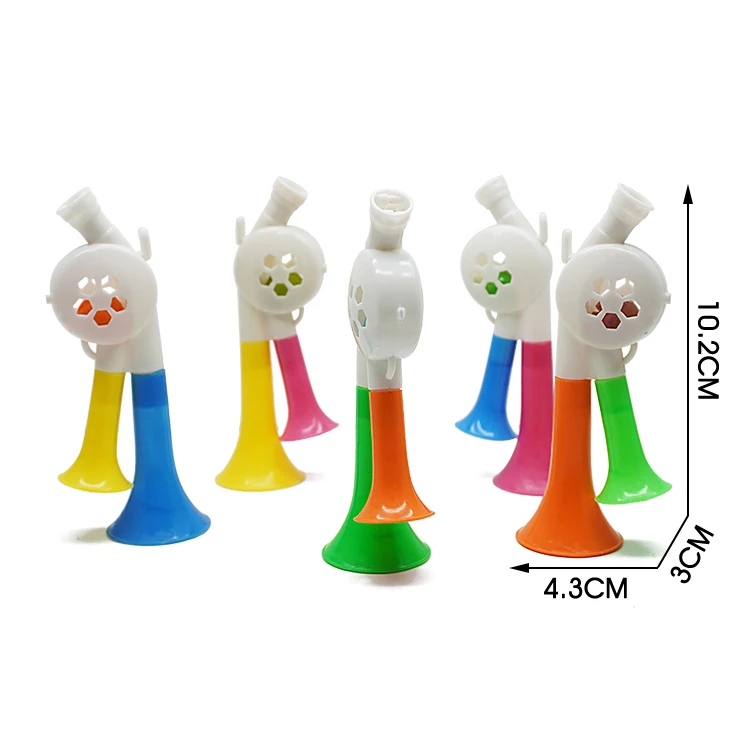 Mini Plastic Double Horn Whistle Toys For Kids Promotional Toys - Buy ...