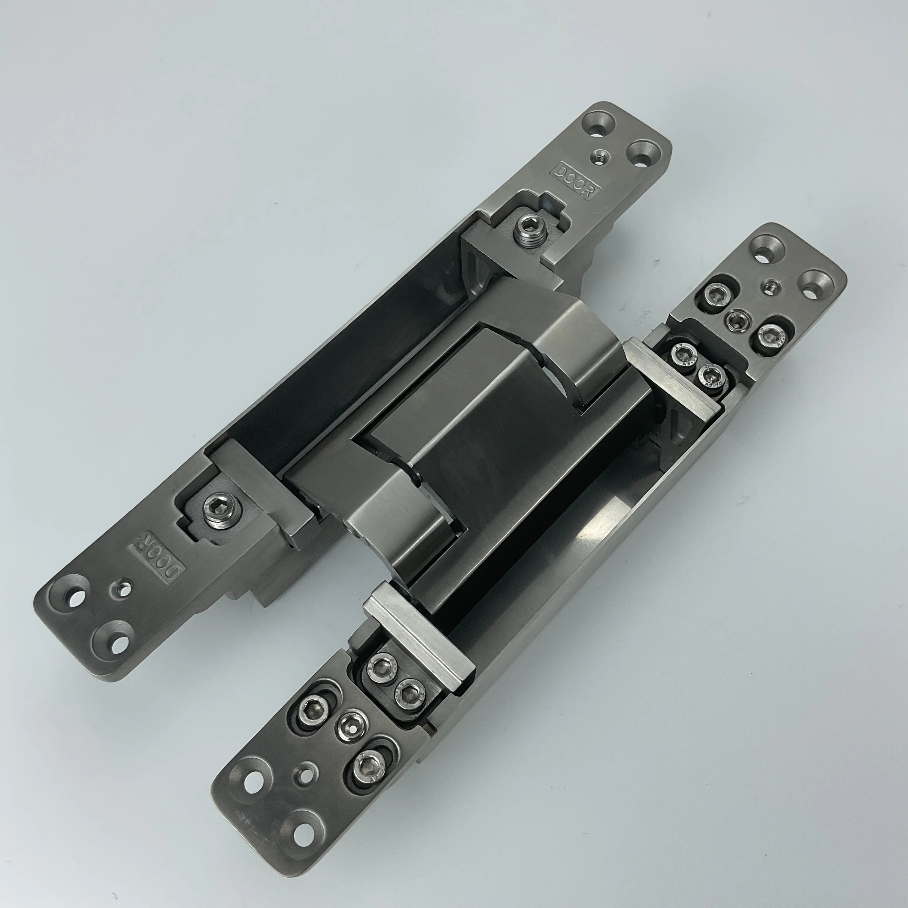 HS200 Stainless Steel Hidden Door Hinge 3d Adjustable 200KG Concealed ...