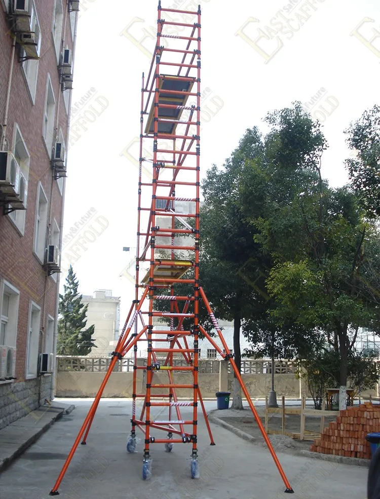 High Voltage Australian Standards/en1004 Platform Frp Mobile Fiberglass ...
