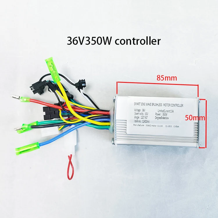 Hub Motor Controller Electric Bicycle Scooter Parts 36v350w Hub Motor ...