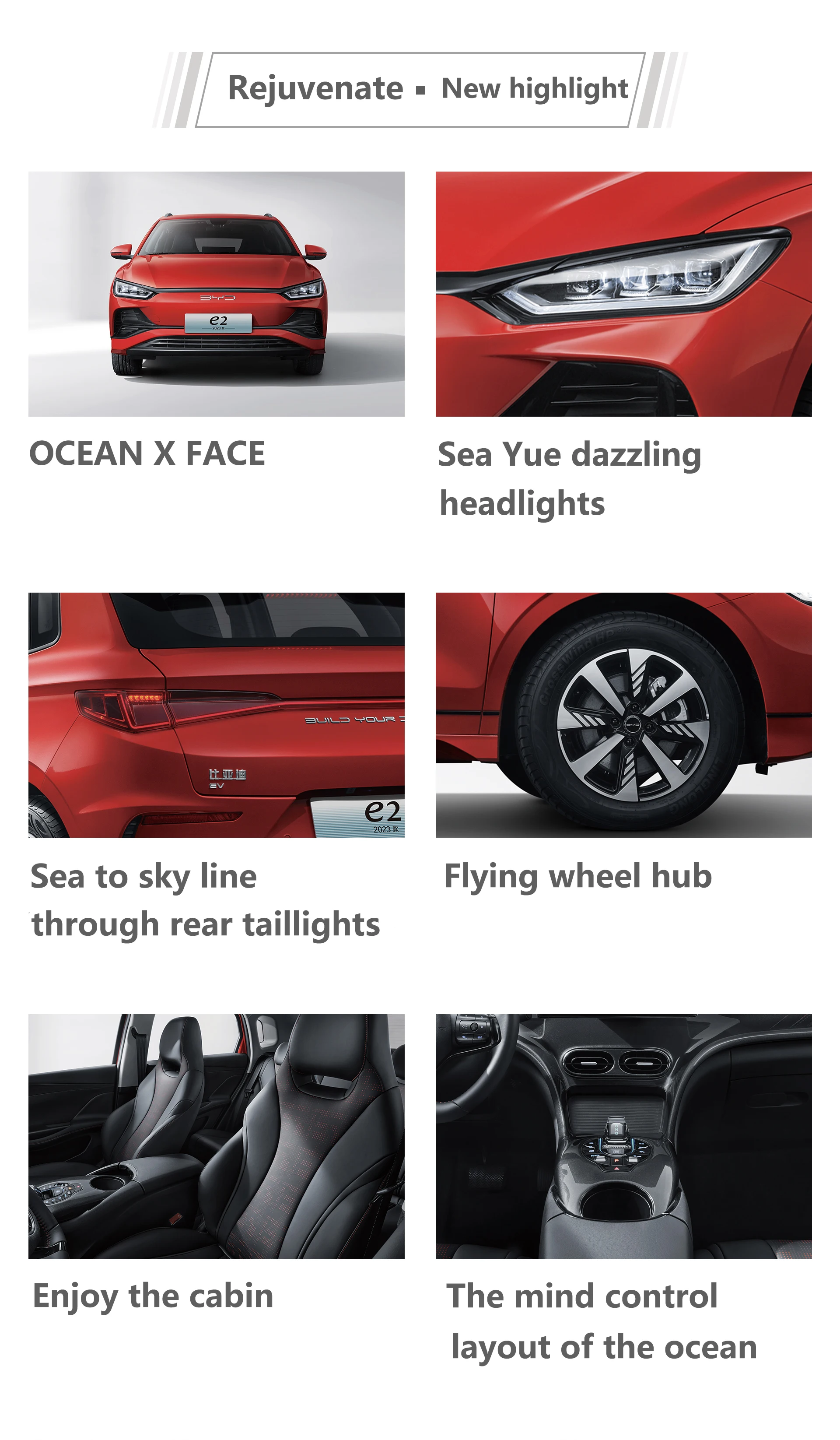 BYD E2 Electric SUV - 450km Range, 5 Doors, 5 Seats