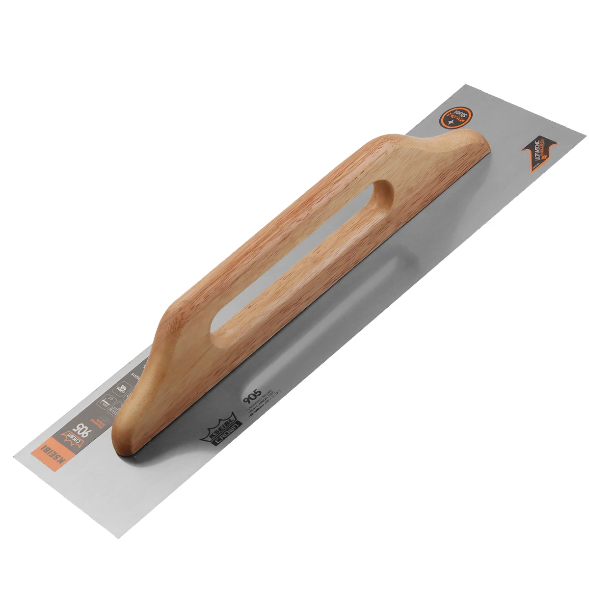 Kseibi Two Handed Long Plastering Trowels Wooden Handle Building Tools ...