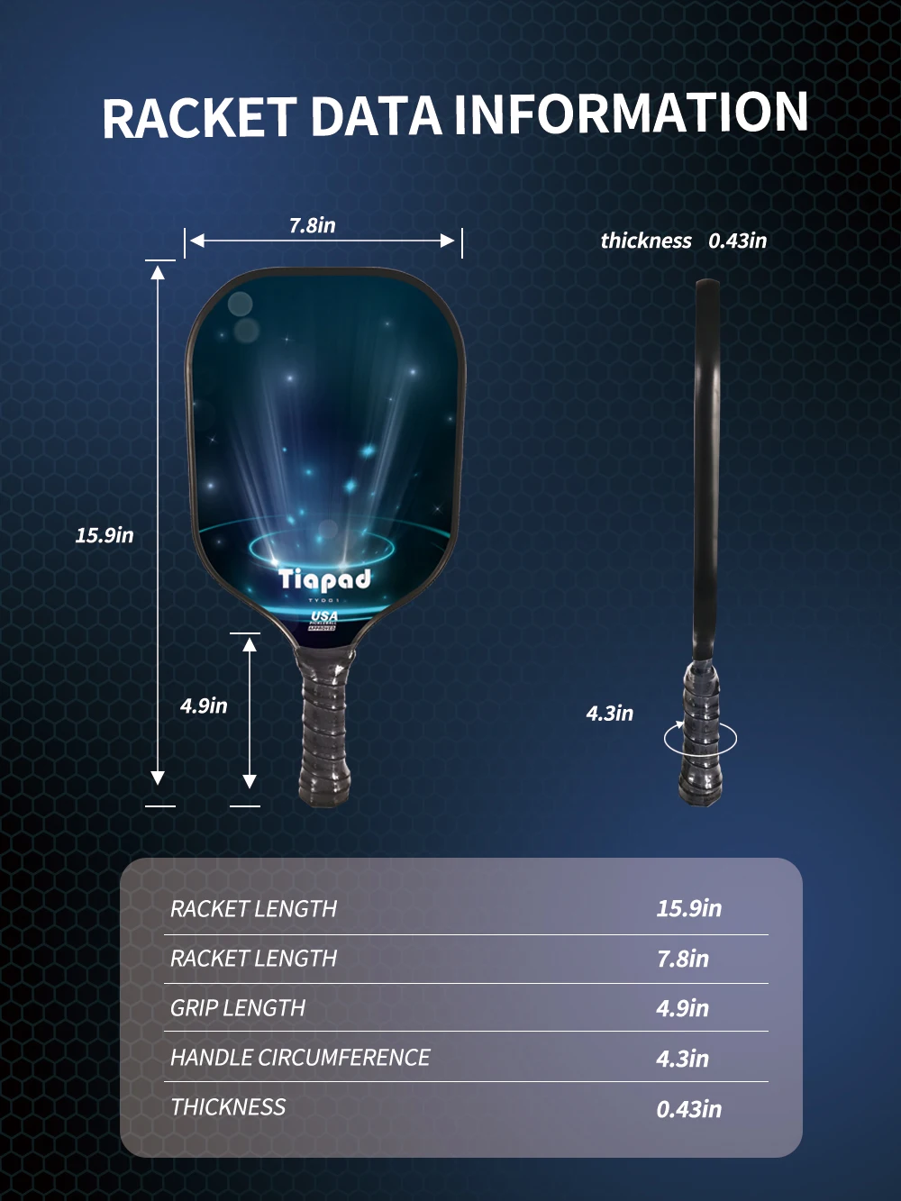 Pr1009 Custom Beach Tennis Racket Thermoformed Carbon Beach Tennis ...