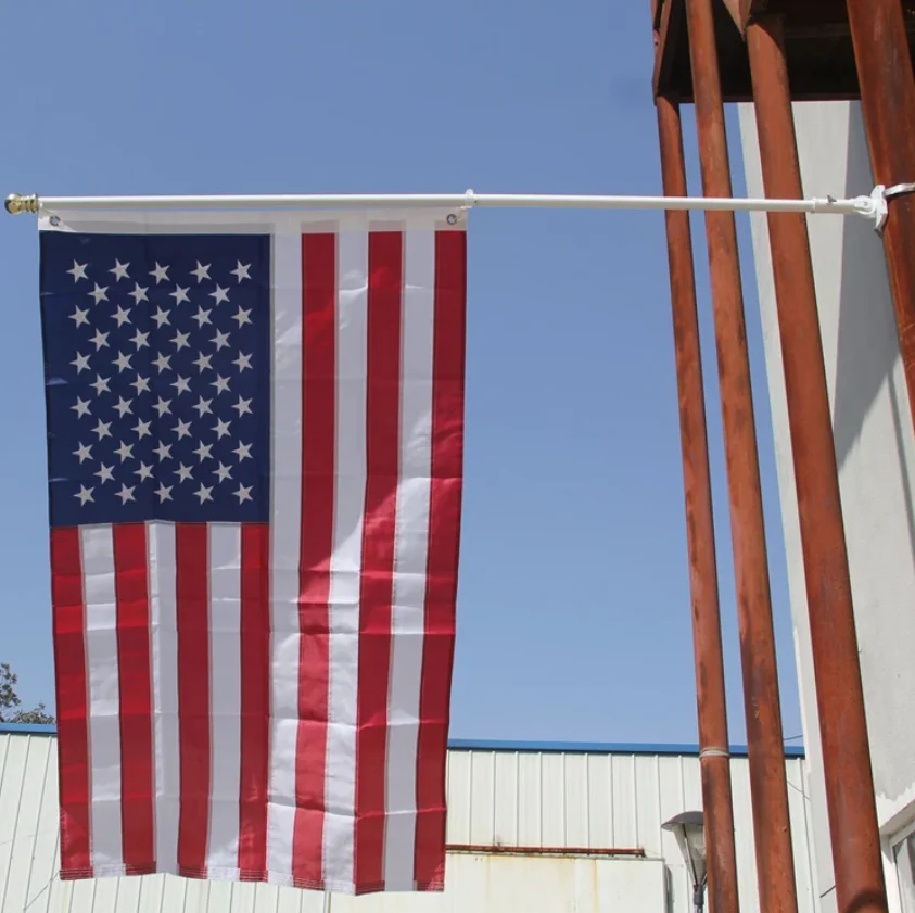 6 Ft Heavy Duty Aluminum Spinning Outdoor Stand Wall Mount House ...