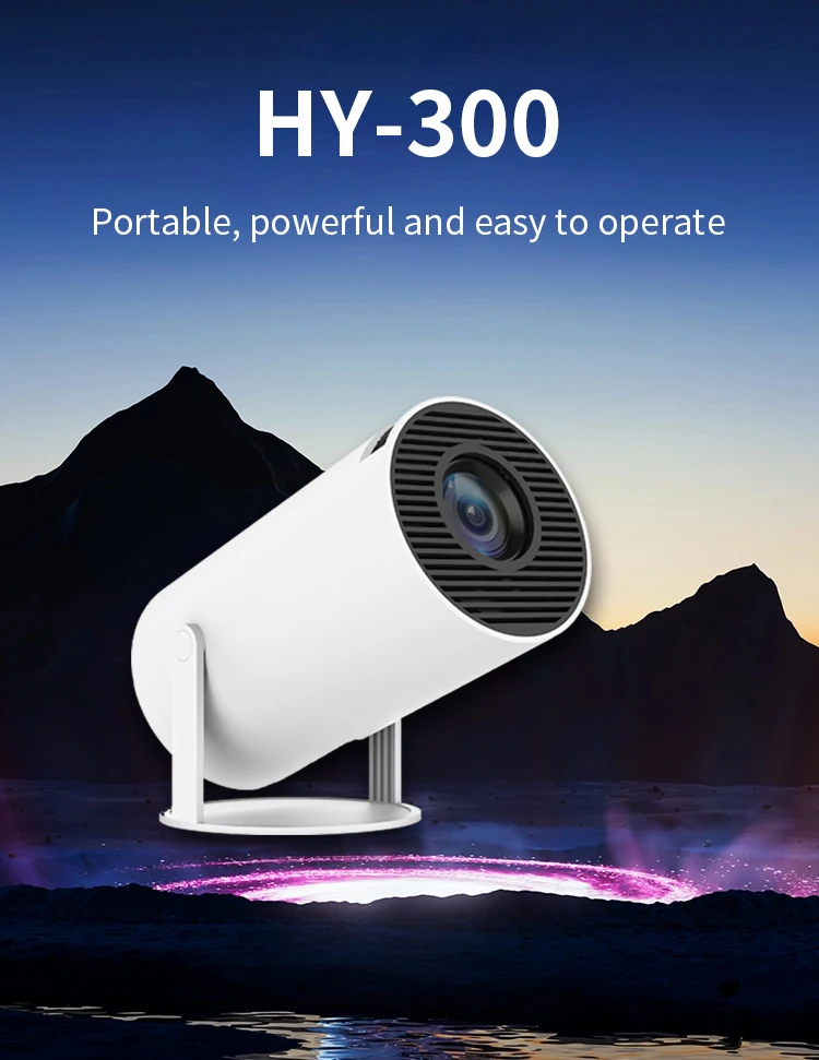 Factory Wholesale Hy300 Android Wifi Dip Projector 1280 720p Full Hd ...
