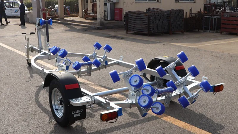 4.75m Rib Boat Trailer For 5.2m Rib Boat - Buy Rib Boat Trailer ...