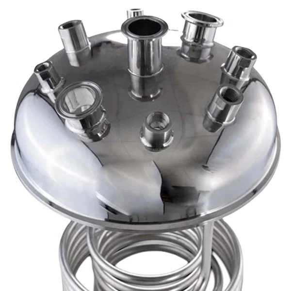 Sanitary Tri Clamp 12" Hemi Lid With Coil - Buy 12inch Tri Clamp Hemi ...