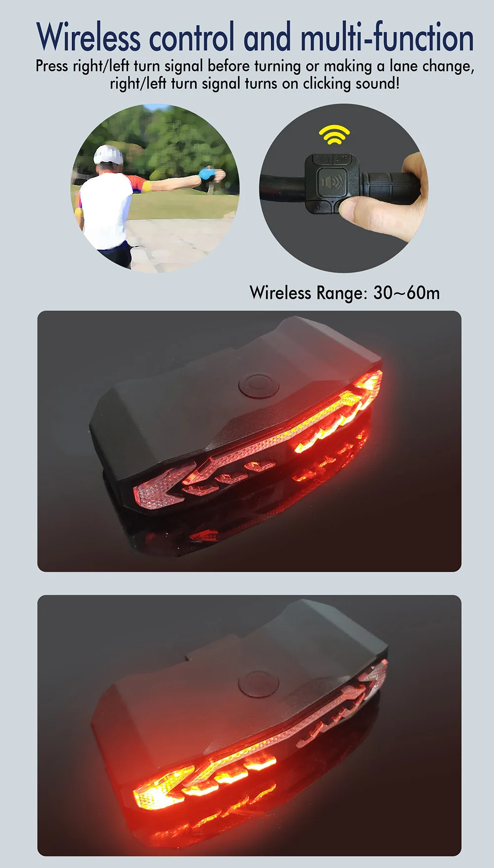 Smart Cycling - Efficient Bike Indicators & Turn Signals
