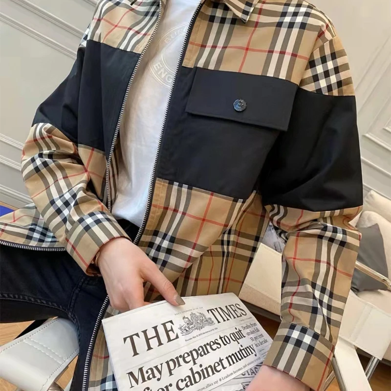 Shop Our 2025 Grid Coat Collection - High Quality & Stylish