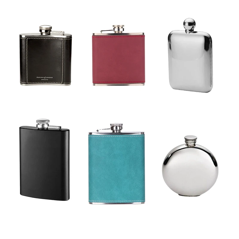 Luxury Liquor Flasks for Women 6oz 7oz 8oz Stainless Steel 304 Hip ...