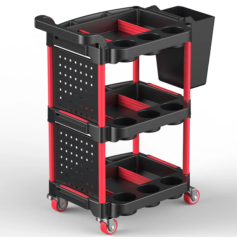 Oem Factory Multi-function Tool Cart Pp Detailing Car Repair Storage ...