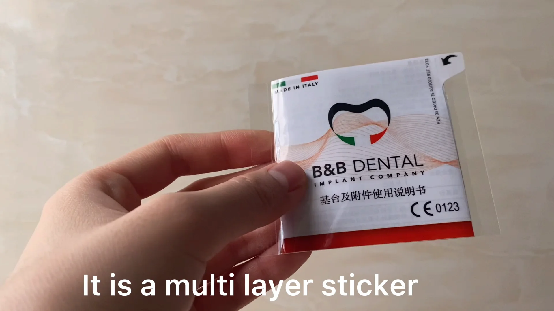 Directions Booklet Format Multi Page Tear Off Sticker Labels,Design ...