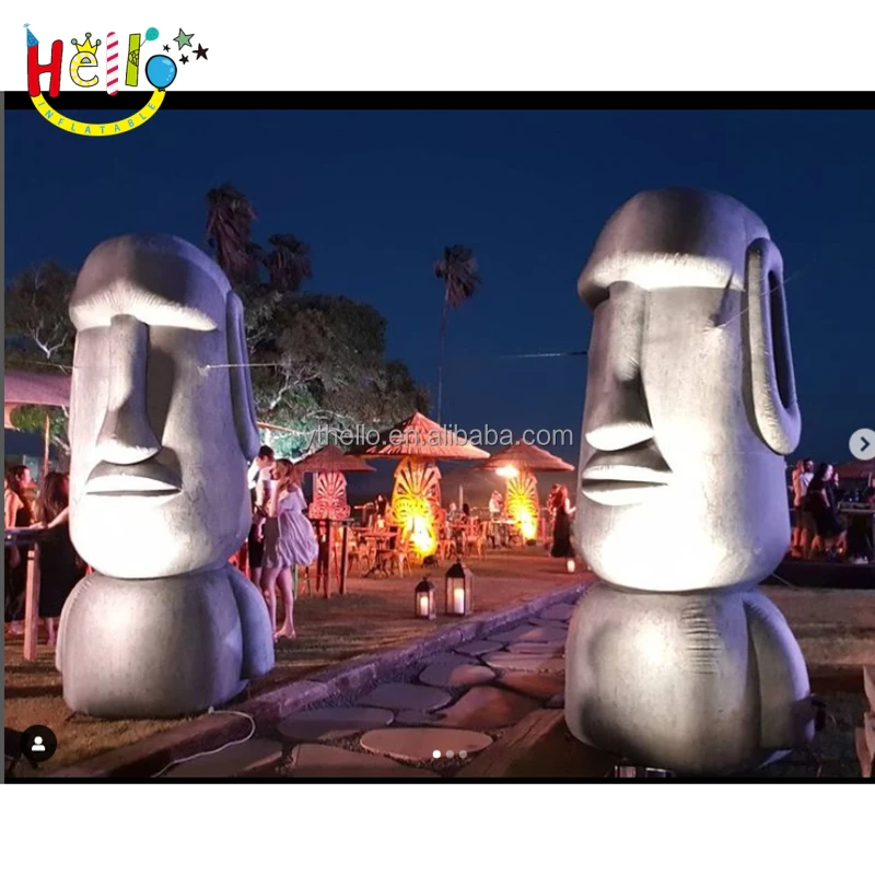 Customized Giant Statue Party Decor Inflatable Art Sculpture Stone for ...
