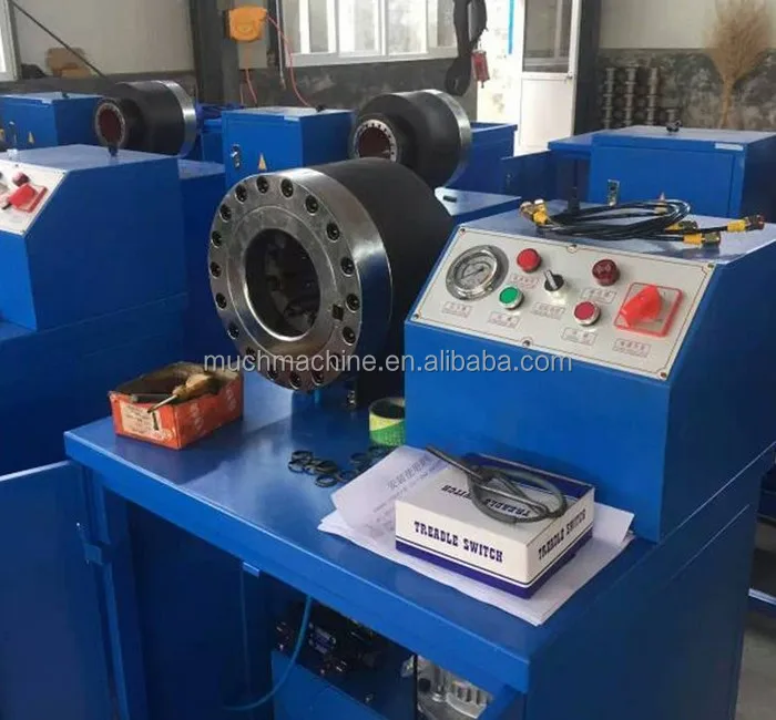 Hydraulic Steel Tube Shrinking Machine Pressing Pipe End Forming ...