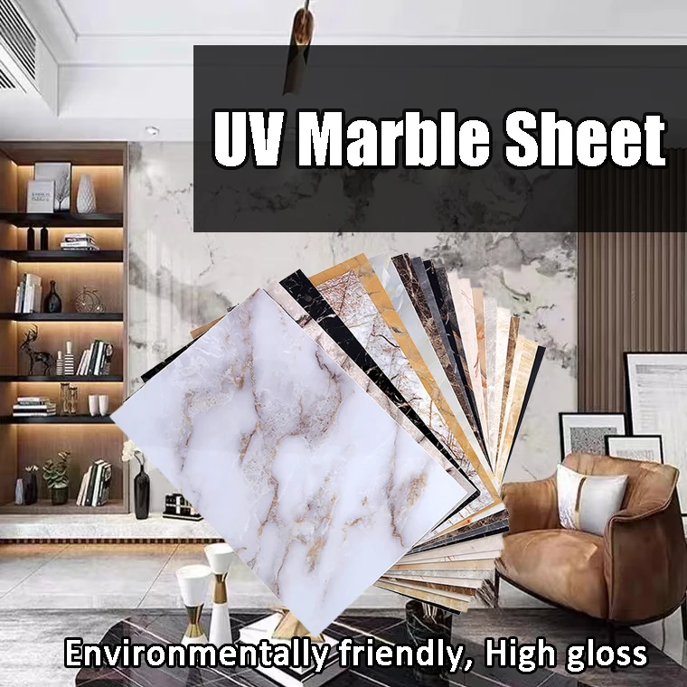 Modern Carbon Slate Marble Wall Panel 3mm Pvc Marble Decorative ...