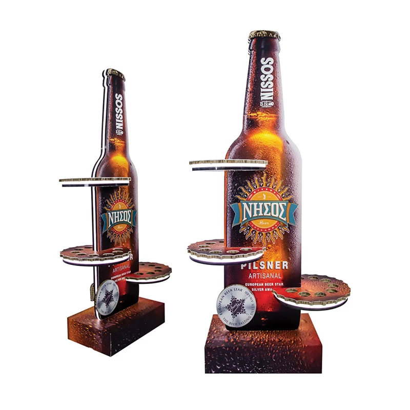 Custom Retail Honeycomb Pop Display Stands Joining Accessories Floor ...