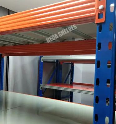 Blue White Warehouse Rack Wholesale Medium Duty Storage Rack ...