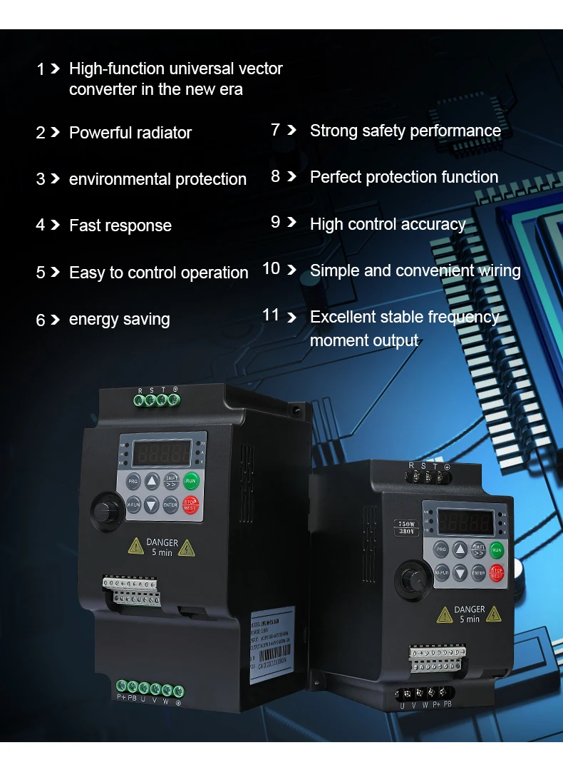 SUSWE VFD Frequency Converters - Efficient and Reliable