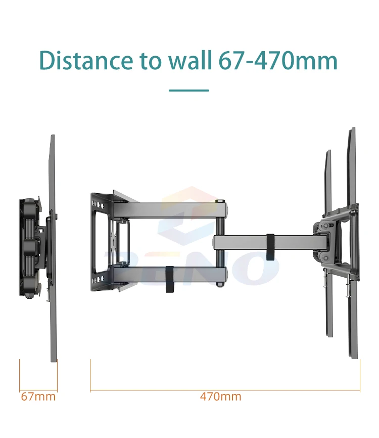 Lcd Led Stand Tv Rack 26 To 75 Inch Monitor Screen Swivel Adjustable ...