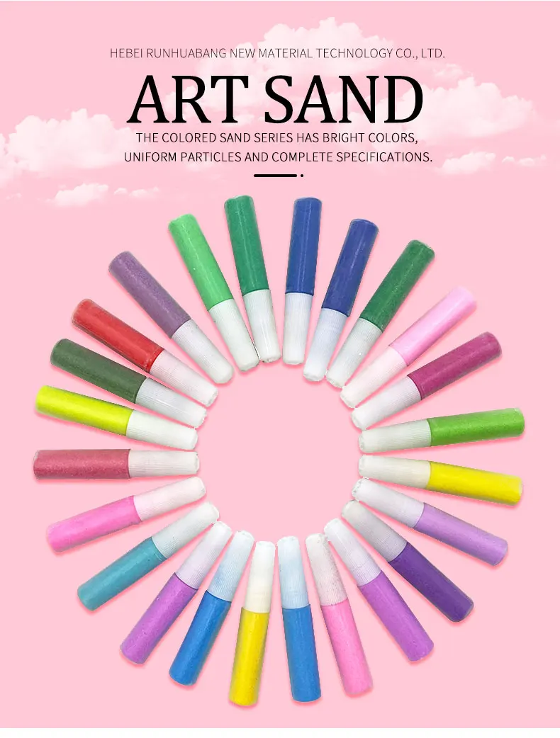 Hot Selling Color Kinetic Sand Amusement Park Children Diy Handmade ...