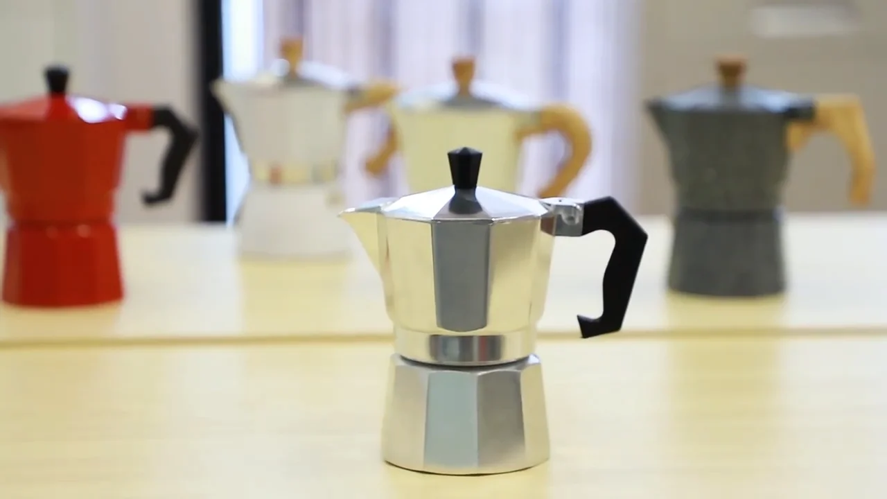 Personalized Cafetera Italiana Manual Coffee Maker Moka Pot For Classic ...