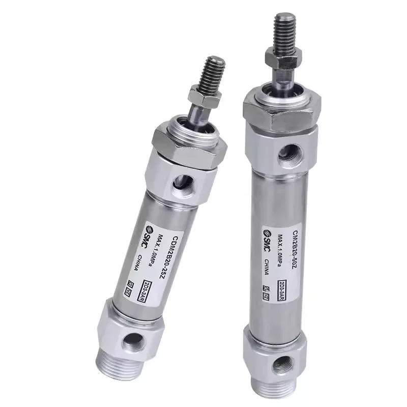 SMC cylinder CDM2F20 series stainless steel mini cylinder, pneumatic ...